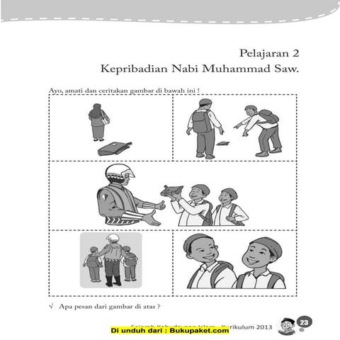 Pelajaran 2 kepribadian nabi muhammad saw | PDF