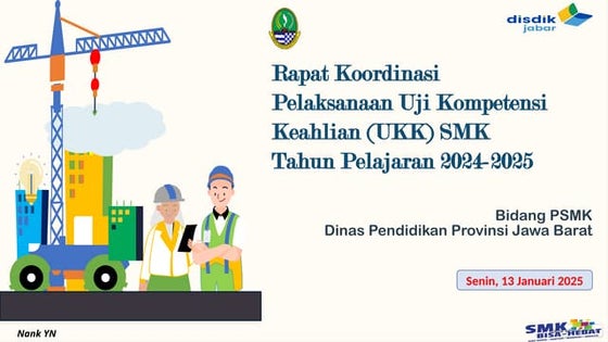 Pelaksanaan UKK SMK_2024.pptx............ | PPTX