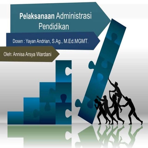 Pelaksanaan Administrasi Pendidikan | PPT