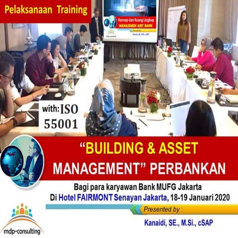 Pelaksanaan & Link link Materi Training "BUILDING & ASSET MANAGEMENT" Perbankan | PPT