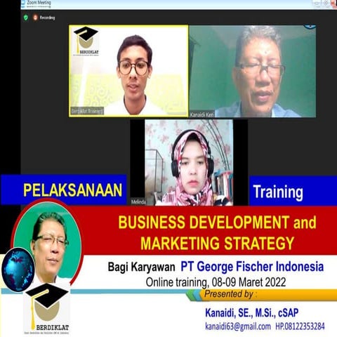 PELAKSANAAN + Link-Link MATERI Training "BUSINESS DEVELOPMENT & MARKETING STRATEGY" | PPT | Free ...