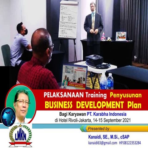 PELAKSANAAN + Link-Link MATERI Training "Penyusunan BUSINESS DEVELOPMENT Plan" | PPT