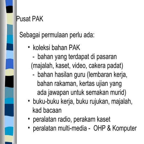 Pelaksanaan pak di dalam bilik darjah | PPT