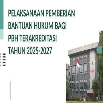 Pelaksanaan Pemberian Bantuan Hukum bagi OBH Terakreditasi_Oke_Final.pptx
