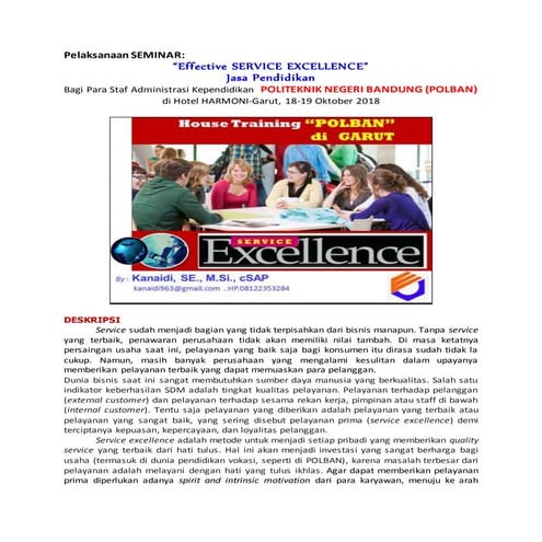 Service Excellence | PDF
