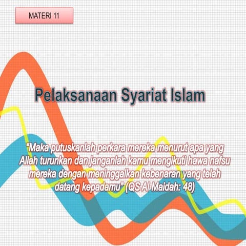 Pelaksanaan Syariat Islam | PPT
