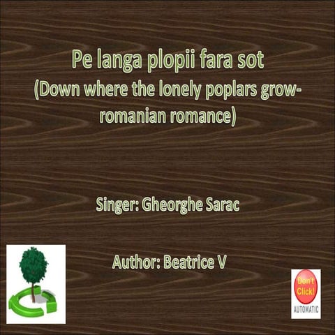 Pe langa plopii fara sot | PPS