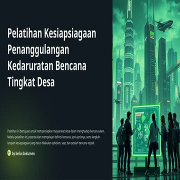Pelatihan-Kesiapsiagaan-Penanggulangan-Kedaruratan-Bencana-Tingkat-Desa ...