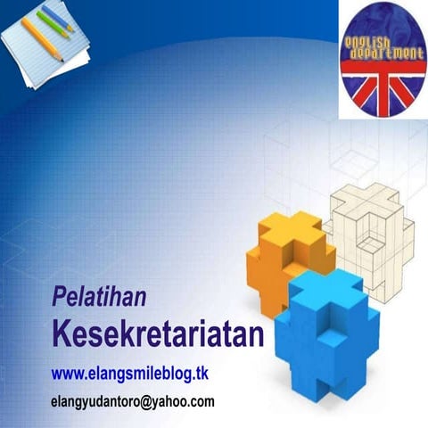 Pelatihan Kestari Bemj Ed 2010 Ppt
