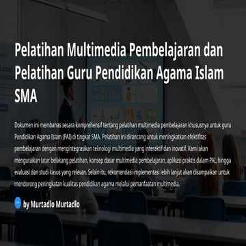 Pelatihan-Multimedia-Pembelajaran-dan-Pelatihan-Guru-Pendidikan-Agama ...