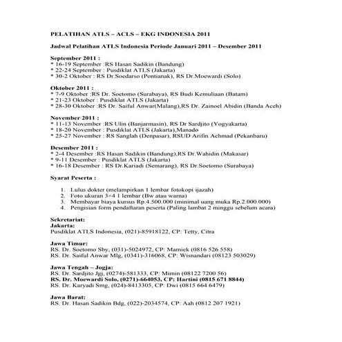 Pelatihan atls | PDF