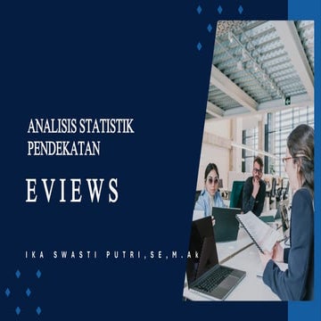 pelatihan eviews dan ragam analisis data | PDF