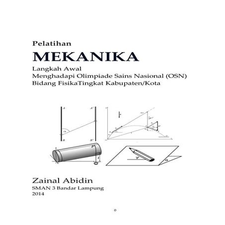 Pelatihan Mekanika untuk OSK Fisika 2014 | PDF