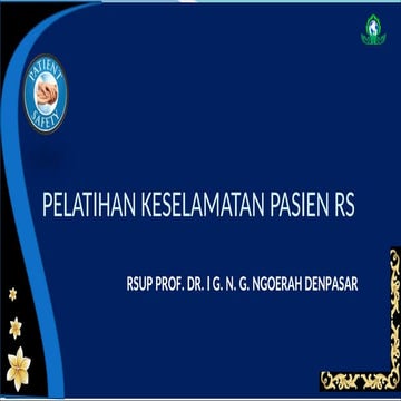 PELATIHAN PATIENT SAFETY KOMPLIT nop 2022.ppt