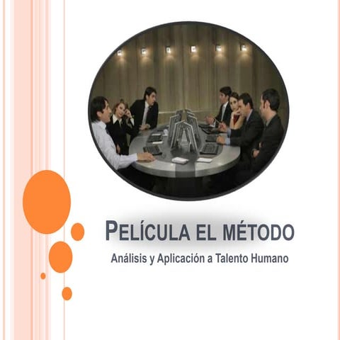 Película el método1 | PPTX