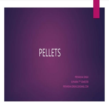 Pellets | PPTX