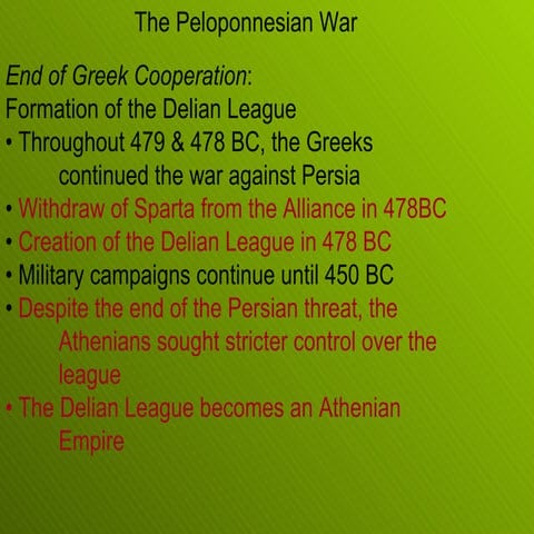 Peloponnesian War | PPT