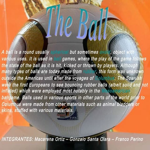 the invention of the ball | PPT