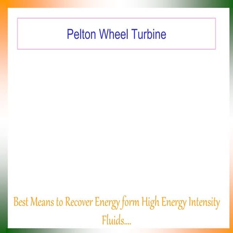 pelton wheel.ppt