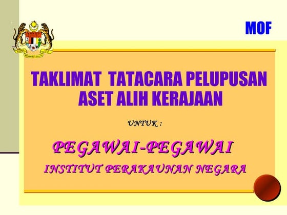 Carta aliran pemeriksaan aset alih kerajaan | PDF