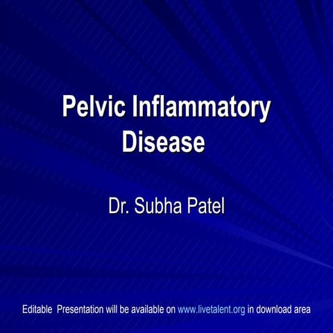 Parametritis/ Pelvic Cellulitis | PPTX