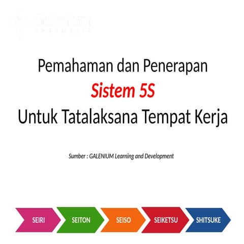 Implementasi 5S/5R di Perusahaan + Contoh2 Penerapannya | PPTX