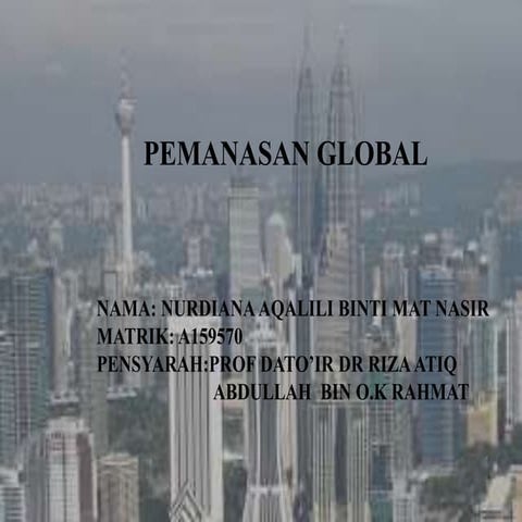 Pemanasan global | PPTX