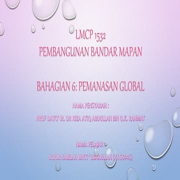 Pemanasan global | PPTX