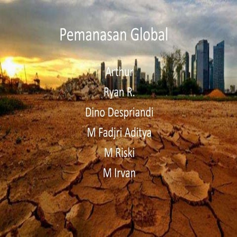 Pemanasan global georafi | PPTX