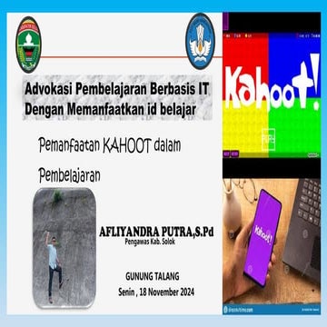 Pemanfaatan kahoot dalam pembelajaran.ppt