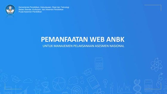 Materi Teknis Pelaksanaan ANBK | PPTX