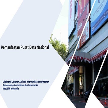 PEMANFAATAN LAYANAN PUSAT DATA NASIONAL | PDF