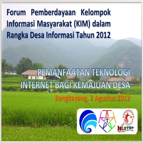 Pemanfaatan Teknologi Internet bagi Kemajuan Desa | PDF