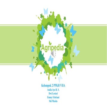 Pemasaran online agripedia | PPTX