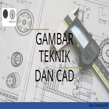 Pematerian Gambar Teknik dan CAD. pengertian jrnis jenis pptx | PPT