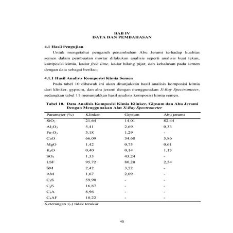 Pembahasan semen | PDF
