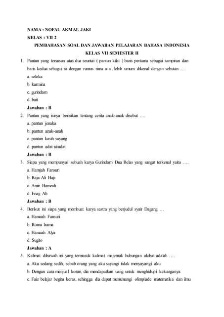 Soal | PDF