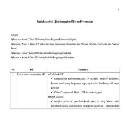 Rangkuman Farmasi Distribusi - Pemetaan Suhu di Gudang PBF | PDF