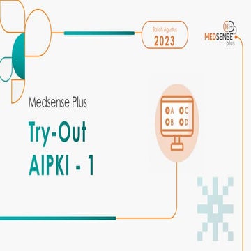 Pembahasan to aipki november 2023 ukmppd | PDF