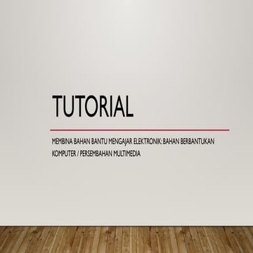 presentation on developing multimedia teaching aids | PPTX