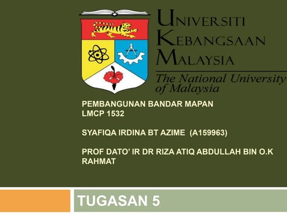 LMCP 1552 PEMBANGUNAN MAPAN DALAM ISLAM | PPT