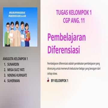 Pembelajaran-Diferensiasi KELOMPOK 1-Mega suci yati.pptx | Free Download