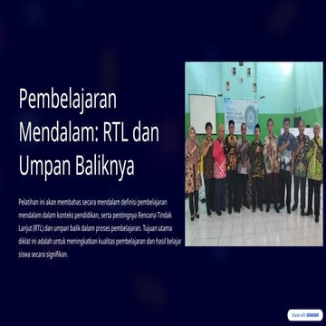 RTL OJT 3 Kepala Sekolah Pelatihan PM.@pm | PDF