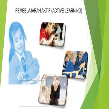 Pembelajaran aktif (active learning) | PPTX