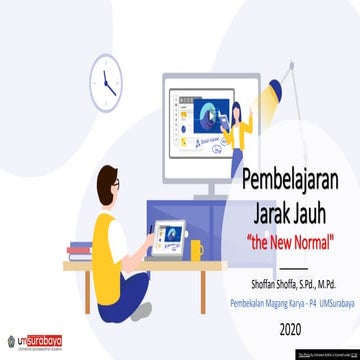 Pembelajaran jarak jauh "the new normal" | PDF