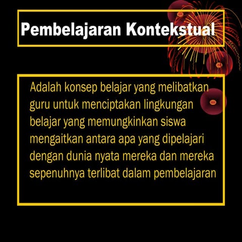 Pembelajaran kontekstual | PPT