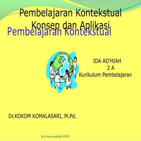 Pembelajaran kontekstual | PPTX