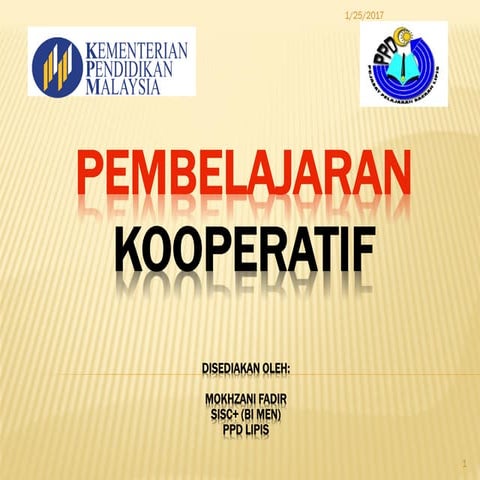 Pembelajaran kooperatif | PPT