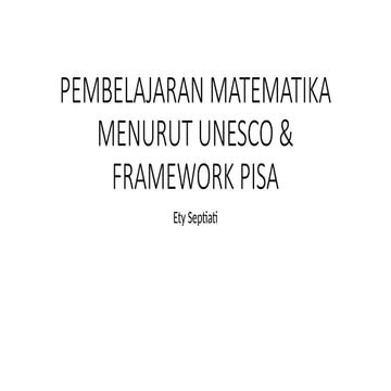 PEMBELAJARAN MATEMATIKA MENURUT UNESCO.pptx