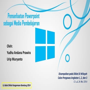 Pembelajaran powerpoint 2013 simple | PDF